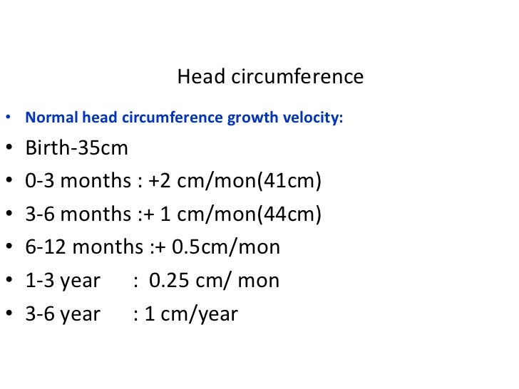 Approach to Macro and Microcephaly