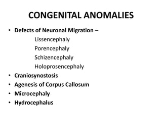 Neural tube defects and Craniosynostosis | PPTX