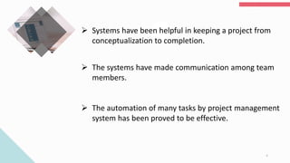 PMS Project Management System | CONSYSA | PPT