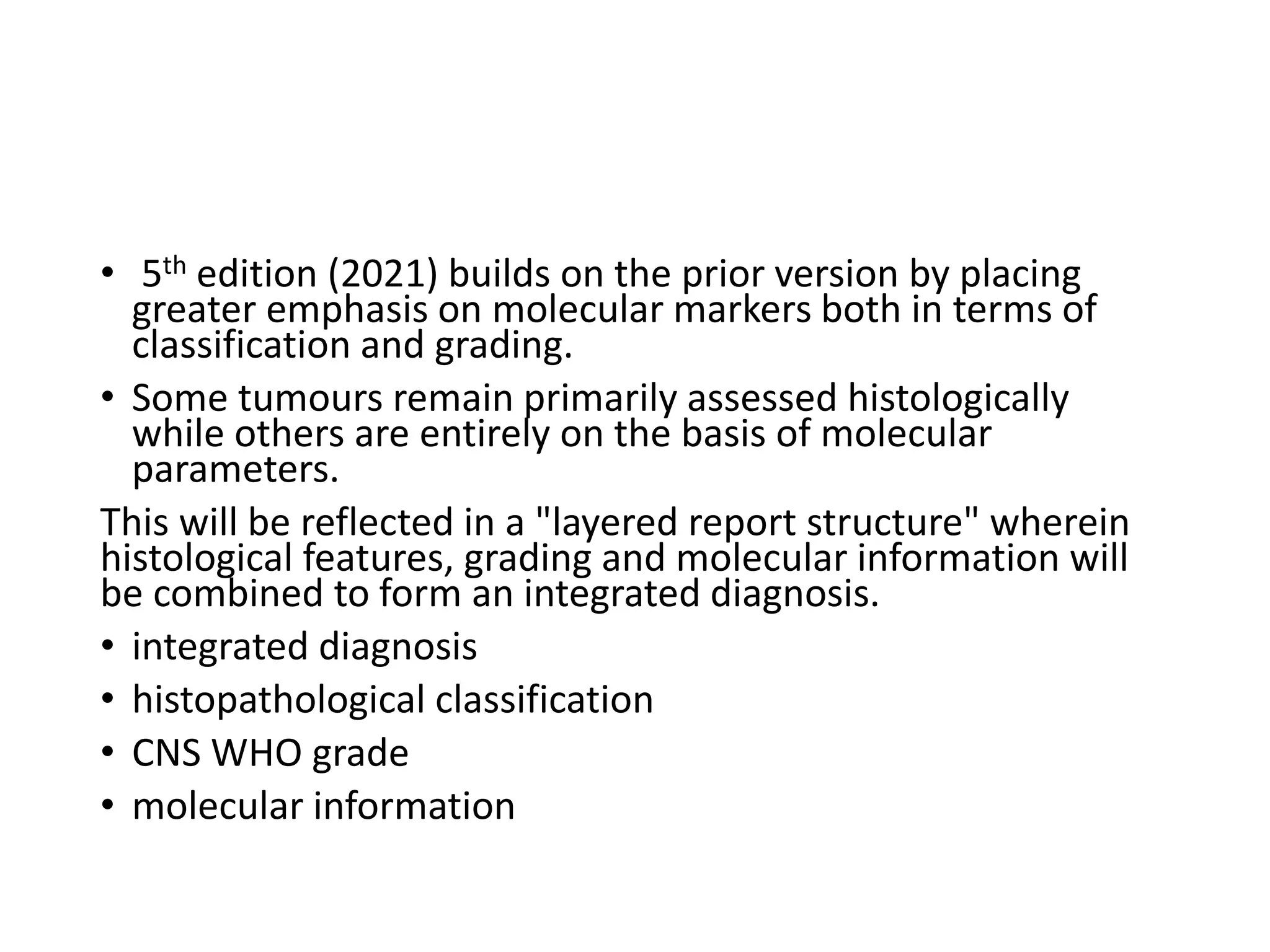 CNS WHO 2021 tumor classification.pptx
