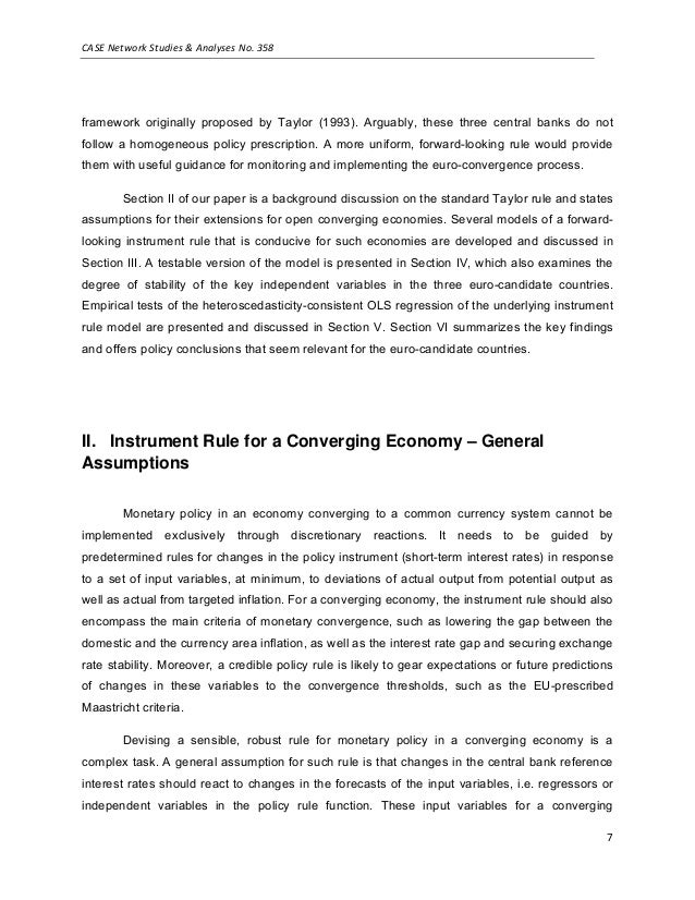 case-network-studies-and-analyses-358-monetary-policy-rules-for-con
