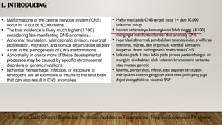 diagnostic oc central nervous system anomaly of fetus | PPTX