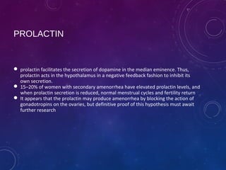 Control mechanism of Female Reproduction | PPT