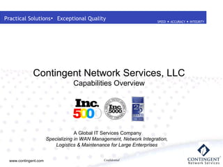 Cns Corporate Overview Ever Wor X Focus 4 09 | PPT