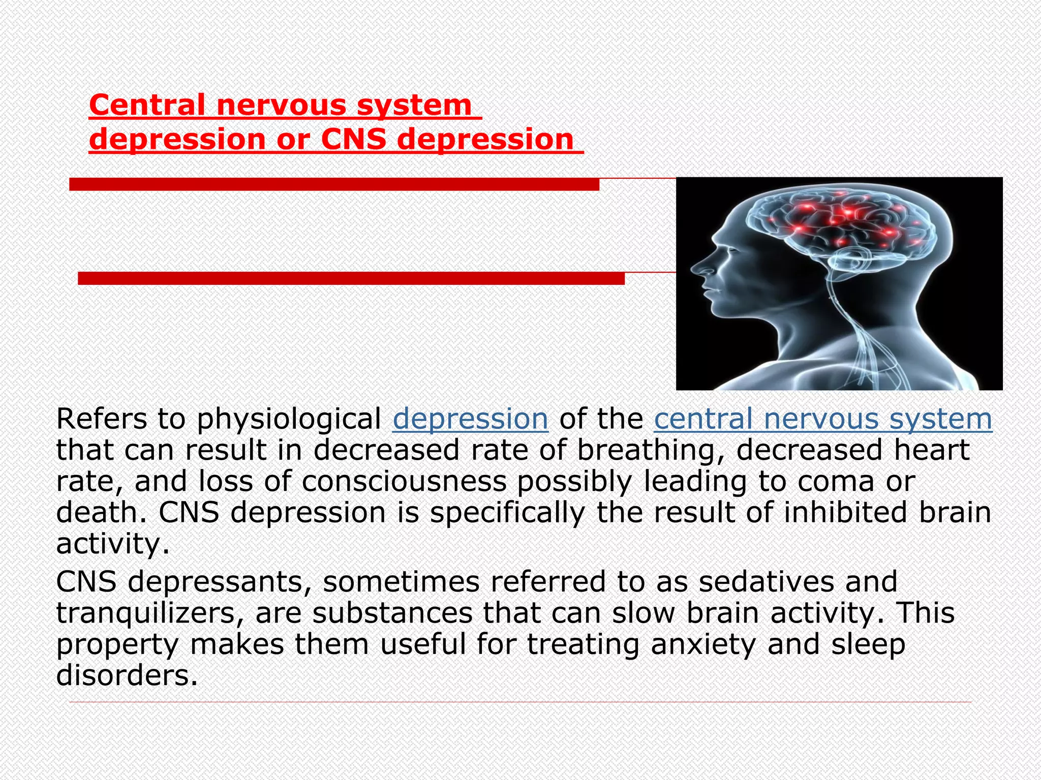 Herbal drug have a Cns depressant | PPT