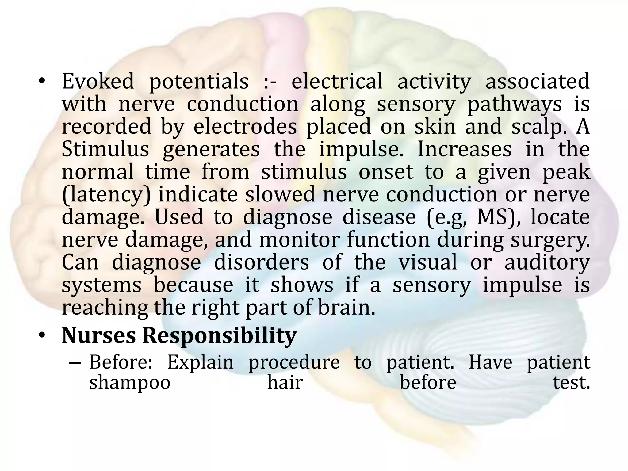 CNS DIAGNOSTIC TESTS | PPTX