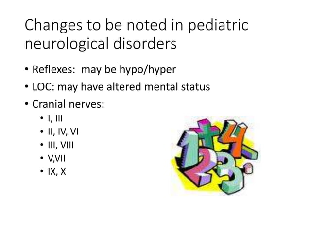 CNS disorders in pediatrics | PPTX