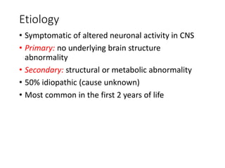 CNS disorders in pediatrics | PPTX