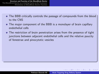 Cns drug delivery system by pharmaceutics means | PDF