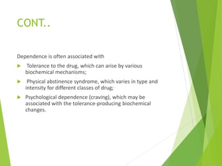 Psychiatric drugs of abuse | PPT | Illegal Drugs, Tobacco, eCigarettes ...