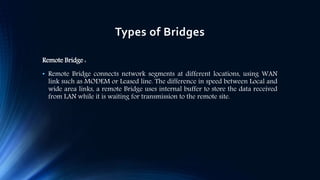 Network Management Devices | PPT