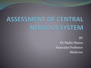 CNS examination | PDF
