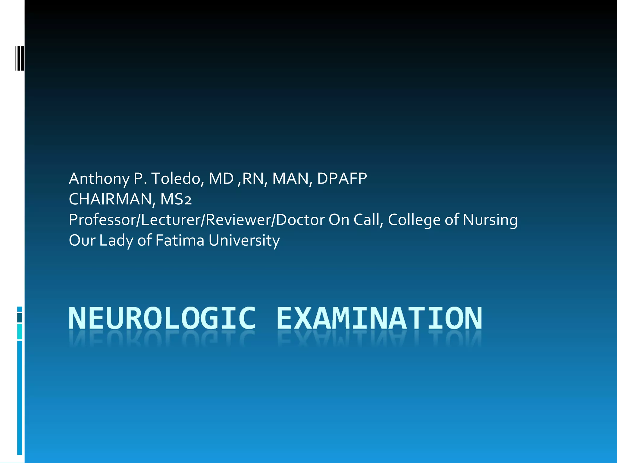 Cns Exam 3rd | PPT | Ear, Nose and Throat Conditions | Diseases and ...
