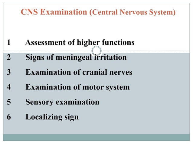 CNS examination.pptx