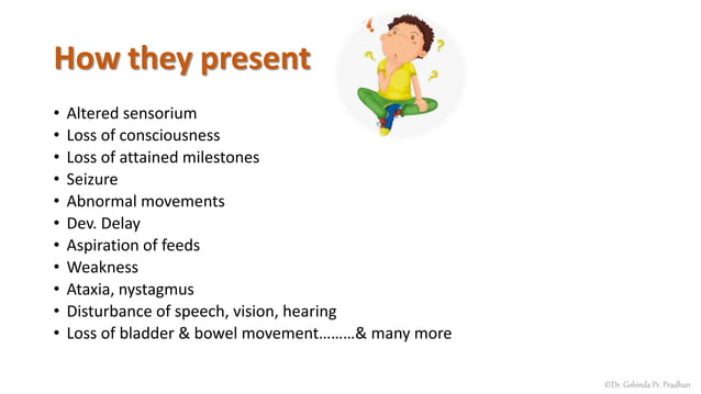 CNS examination in children | PPTX