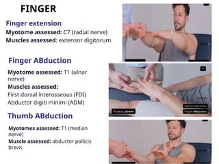 CNS EXAMINATION OF THE UPPER AND LOWER LIMBS.pptx