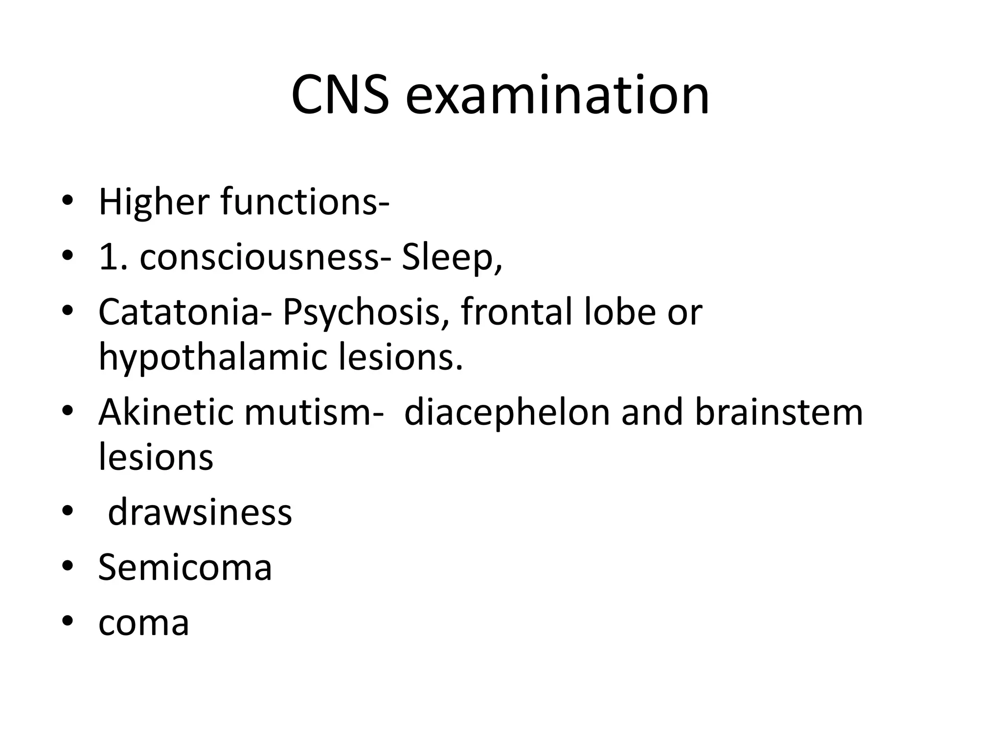 CNS EXAMINATION part 1 SGB.pptx