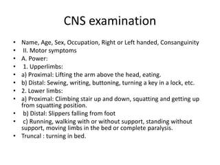 CNS EXAMINATION part 1 SGB.pptx