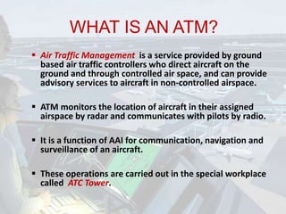 Cns for air traffic management | PPTX