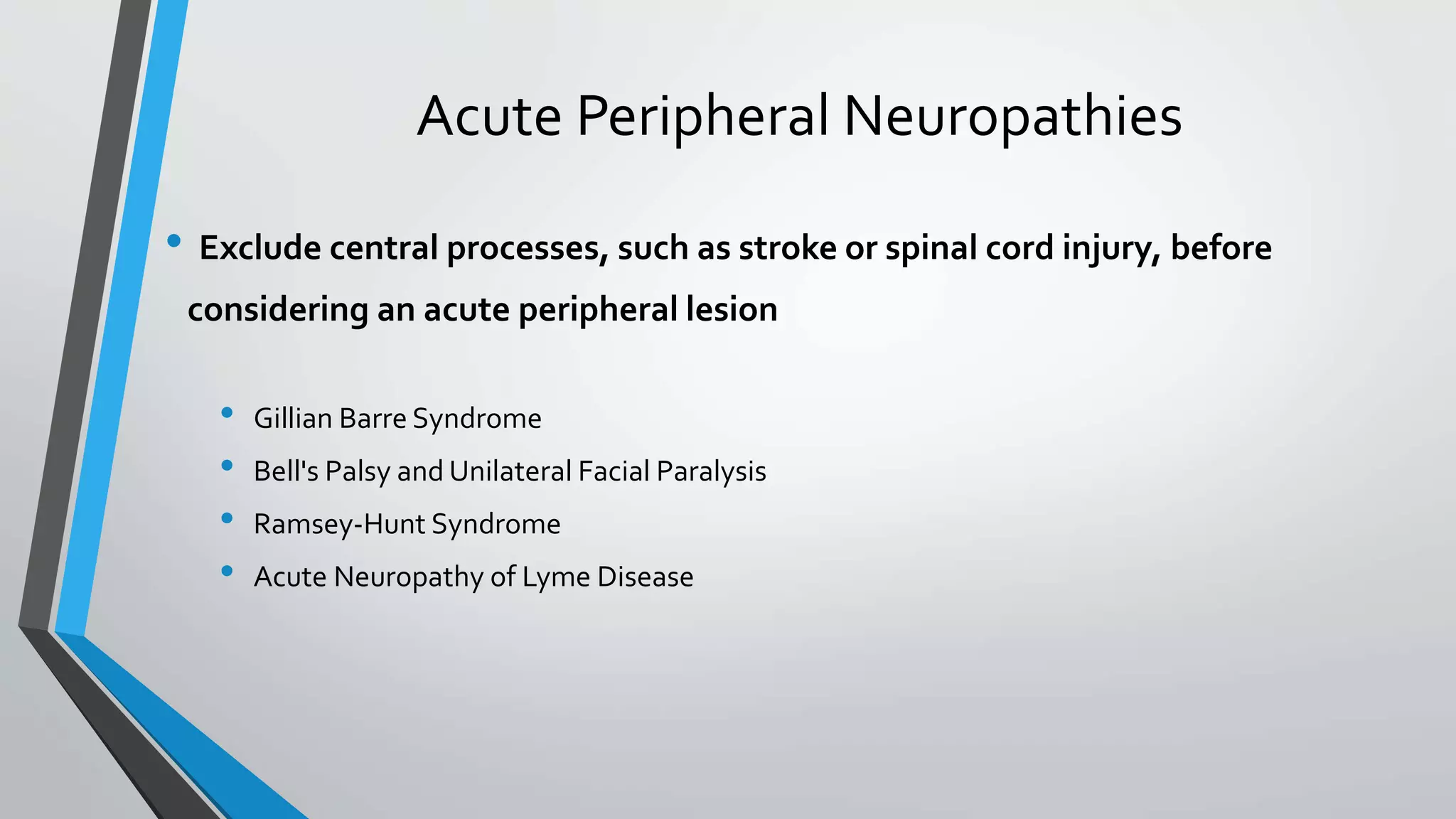 peripheral and CNS infection | PPT