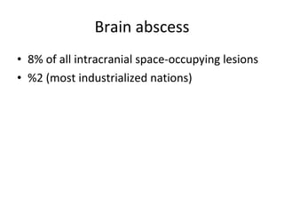 neurosurgery.Cns infection.(dr.ali o. sadoon) | PPT