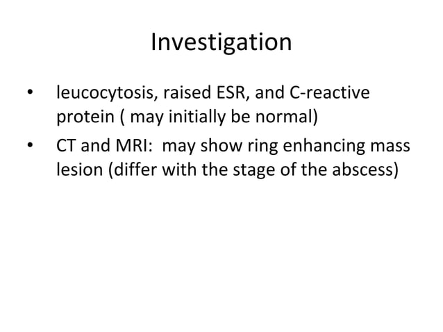 neurosurgery.Cns infection.(dr.ali o. sadoon) | PPT