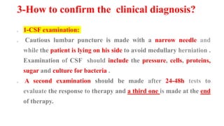 C.N.S infection , meningitis or encephalitis | PPT