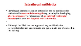 C.N.S infection , meningitis or encephalitis | PPT