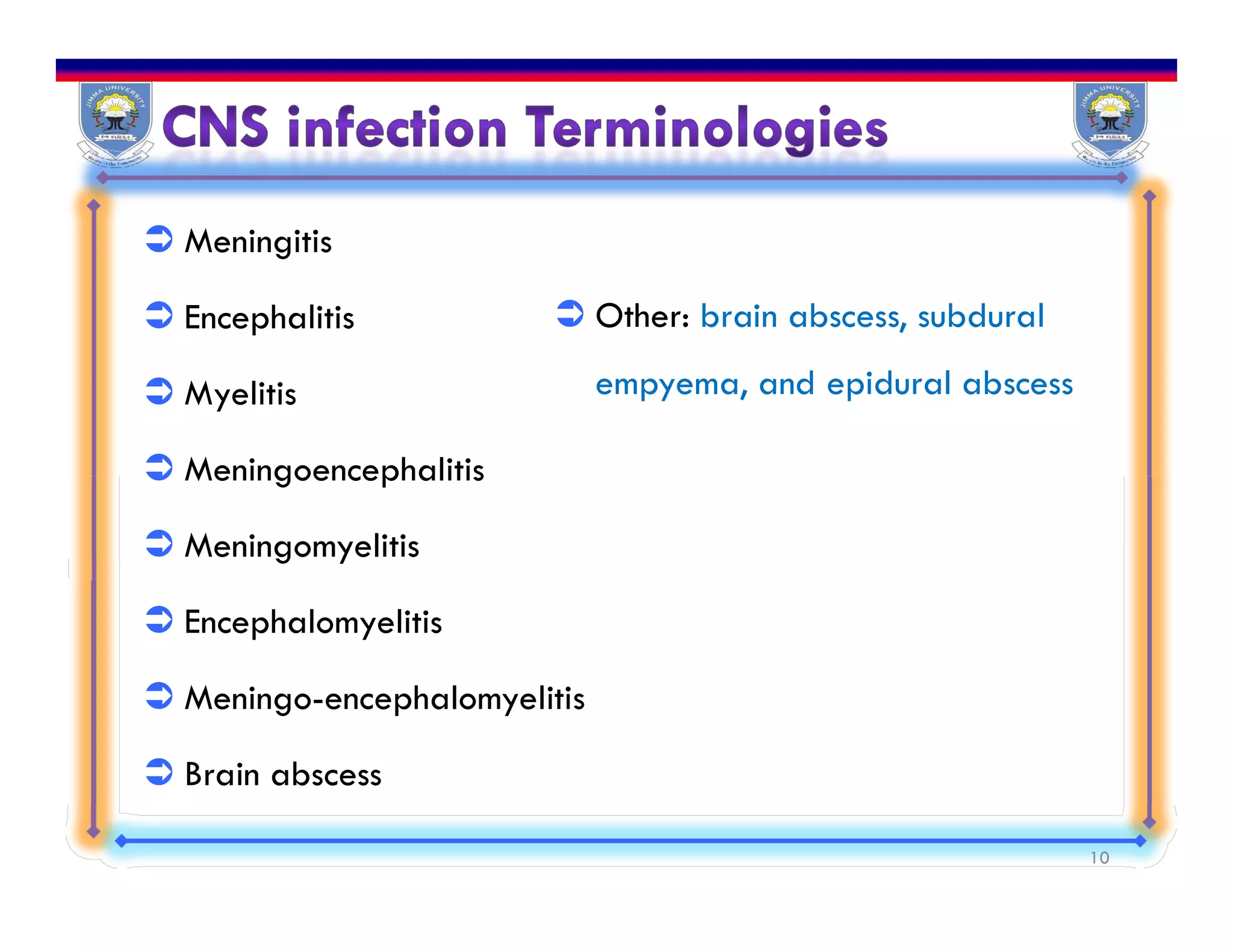 Pharmacotherapy of Central Nervous system infections | PDF