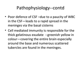 Cns infections --tubercular and fungal | PPT