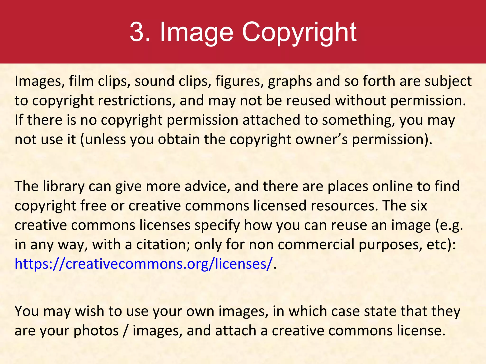 Information Skills: 5. Referencing & Copyright (Natural Sciences ...