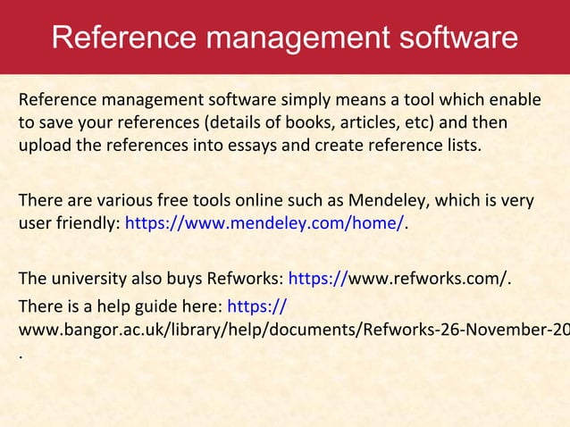 Information Skills: 5. Referencing & Copyright (Natural Sciences ...