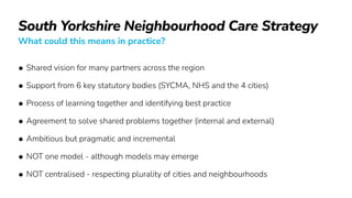 June 2024: Neighbourhood Care in South Yorkshire | PDF