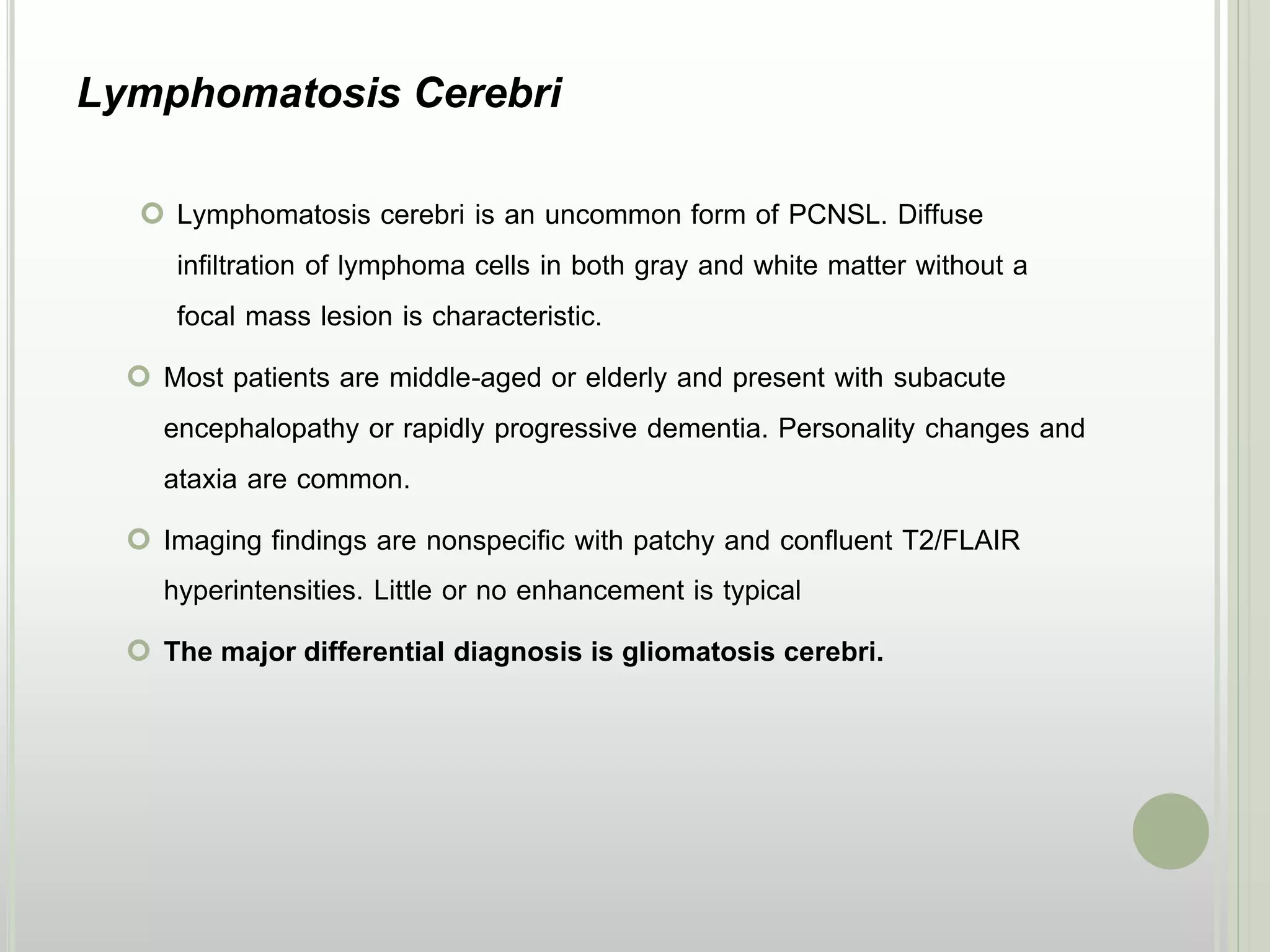 Cns lymphomas | PPTX