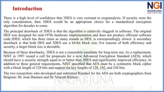 CNS Module 3_AES. in cryptography and network security | PPTX