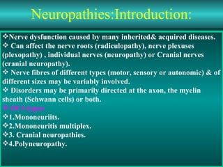 Cns neuropathy davidson010. | PPT