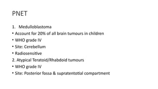 Comprehensive Overview of CNS Tumours: Types, Classification, and ...