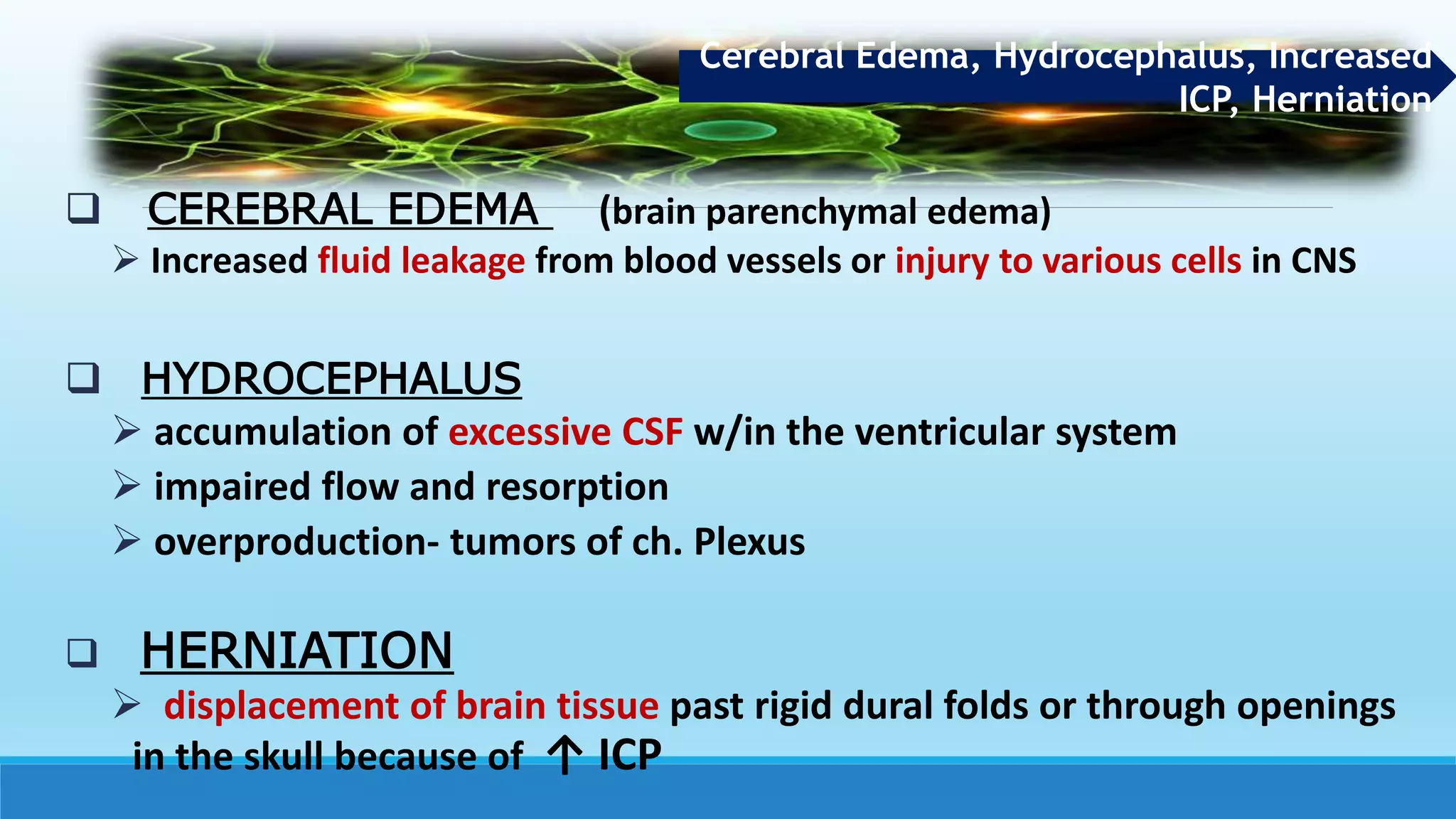 Central nervous system pathology | PPTX