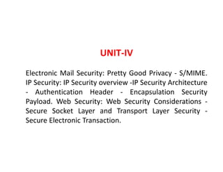 CNS ppt.pdf | Email | Internet