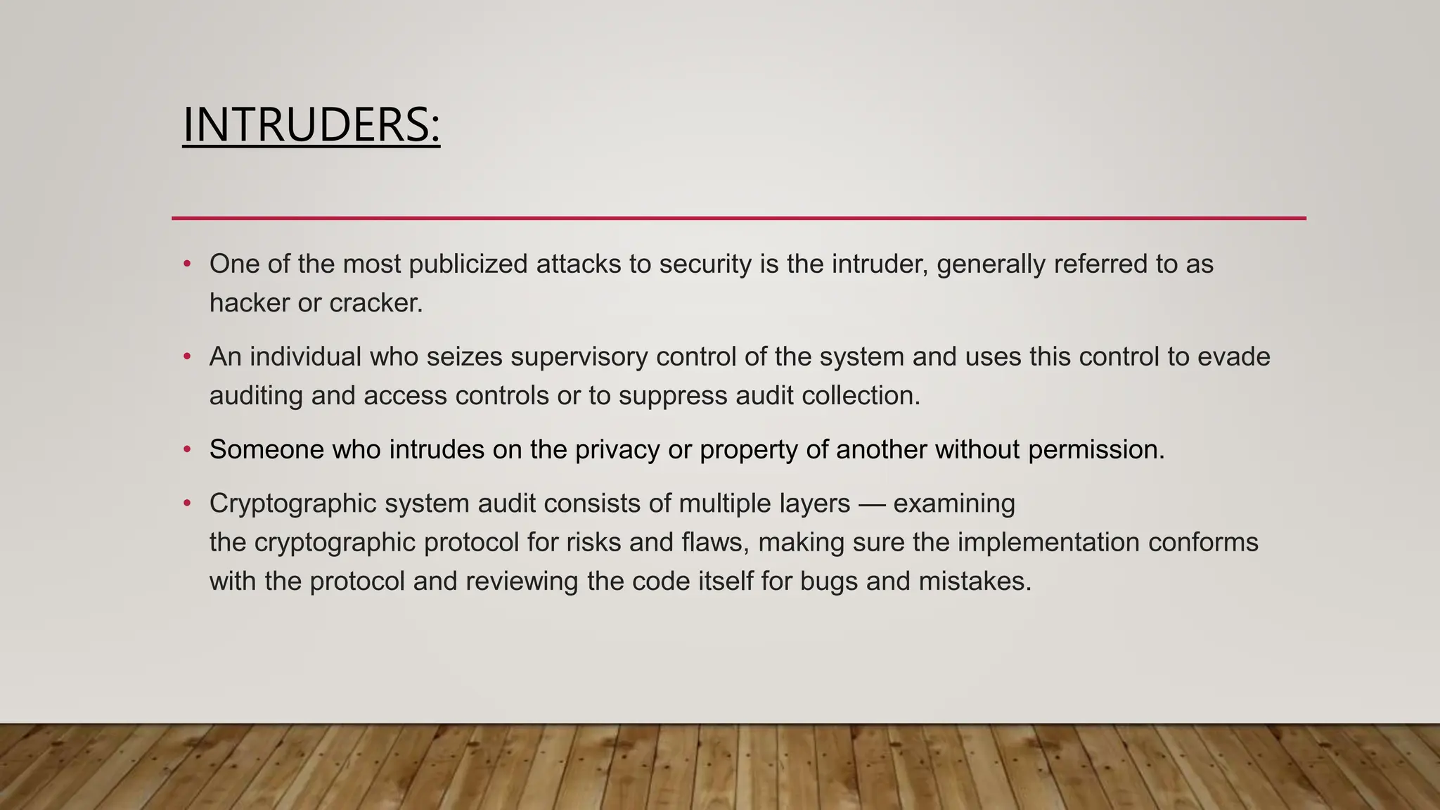Intruders in cns. Various intrusion detection and prevention technique.pptx