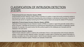 Intruders in cns. Various intrusion detection and prevention technique.pptx