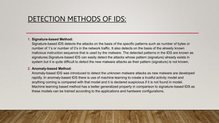 Intruders in cns. Various intrusion detection and prevention technique.pptx