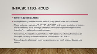 Intruders in cns. Various intrusion detection and prevention technique.pptx