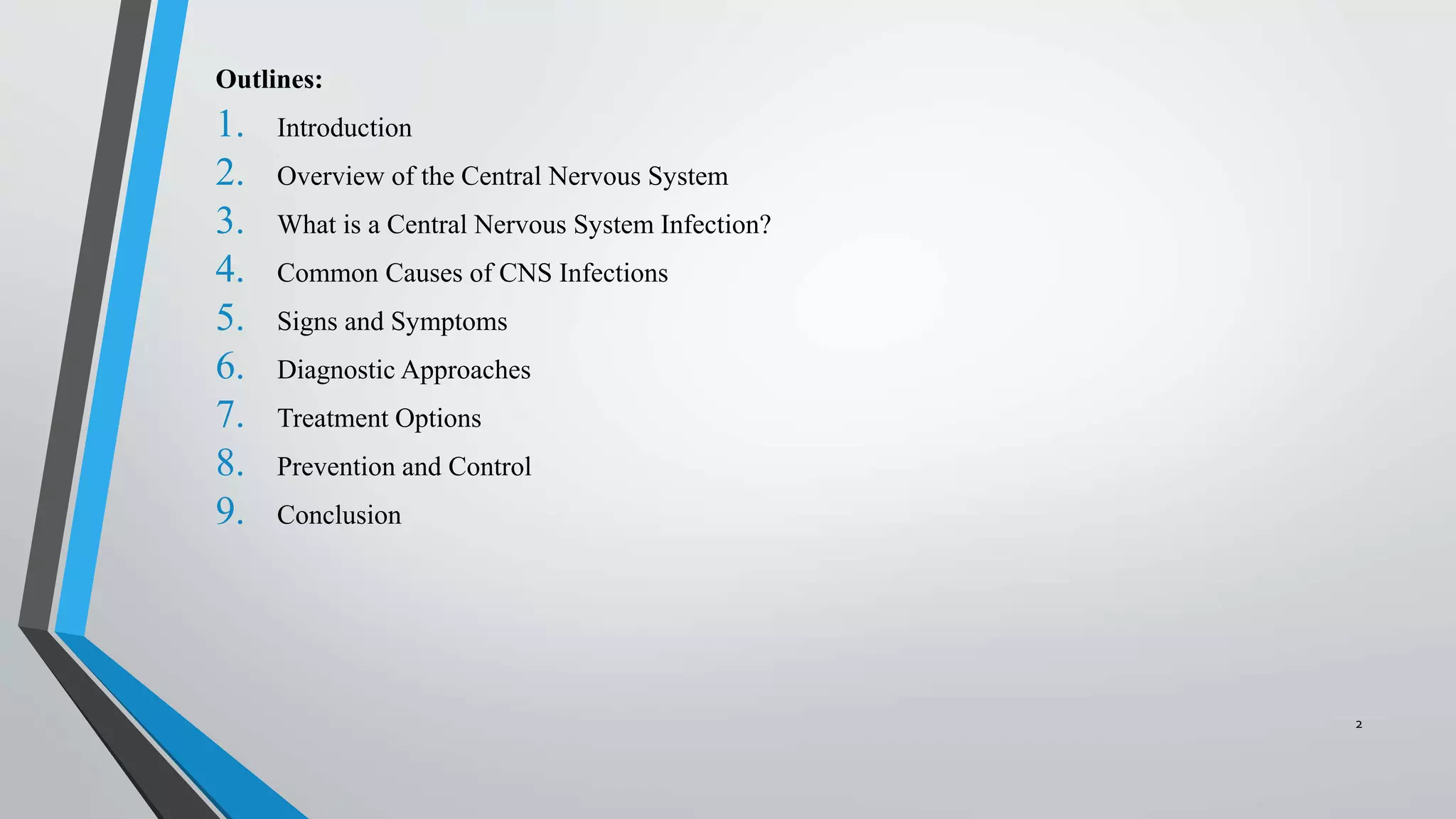 Central Nervous System Infection | PPTX
