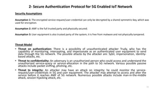Security Consideration in 5G | PPTX