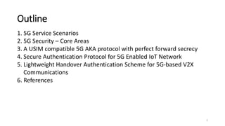 Security Consideration in 5G | PPTX