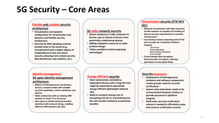 Security Consideration in 5G | PPTX