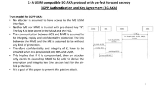Security Consideration in 5G | PPTX