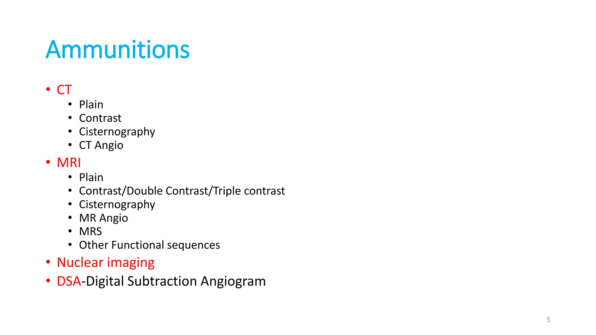 CNS RADIOLOGY FOR RADIATION ONCOLOGISTS | PPTX