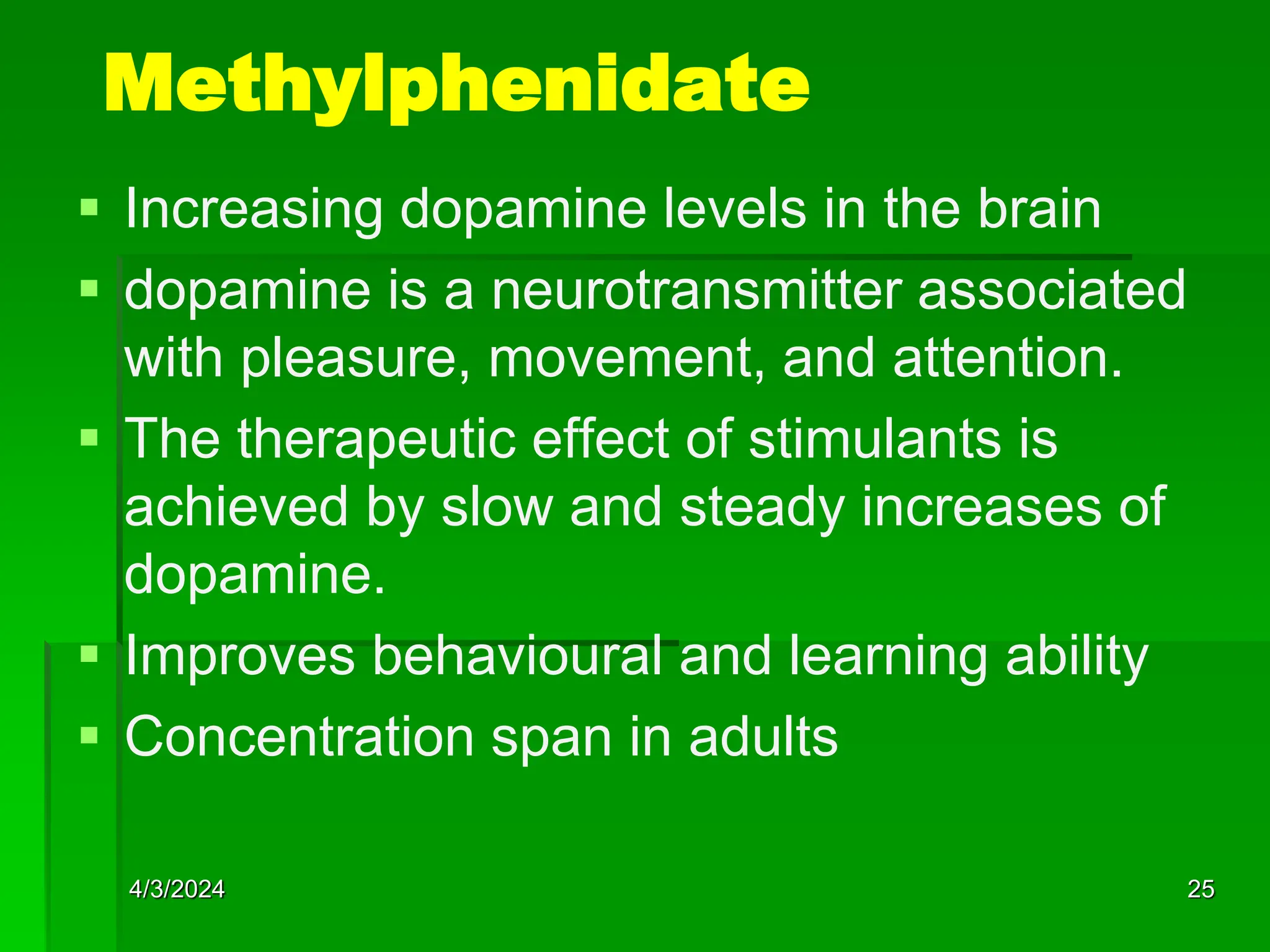 Central Nervous System Stimulants presentation | PPT